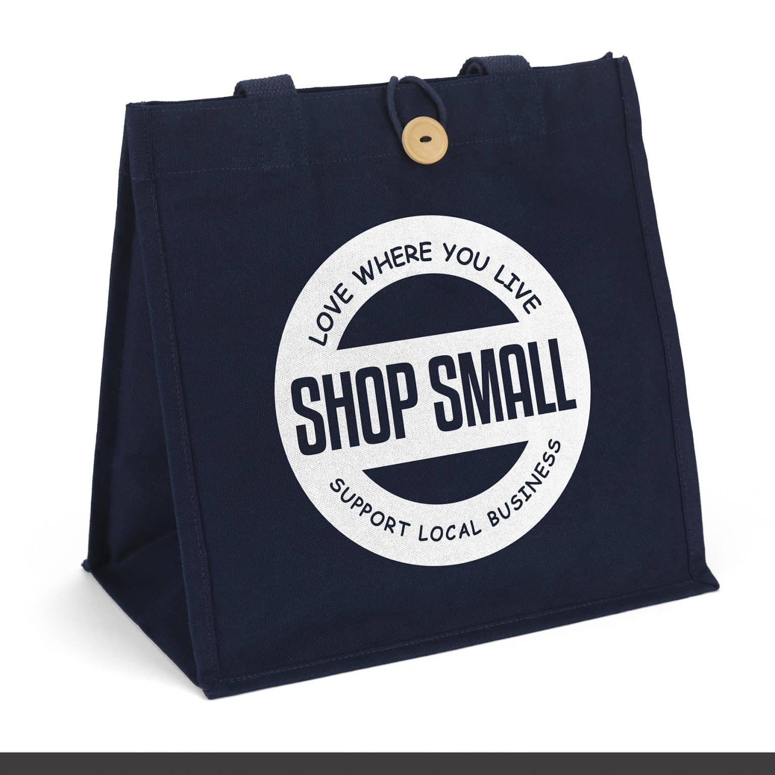 Custom Aurora™ – Cotton Tote – Screen Print with Logo | BagmakersCustom.com